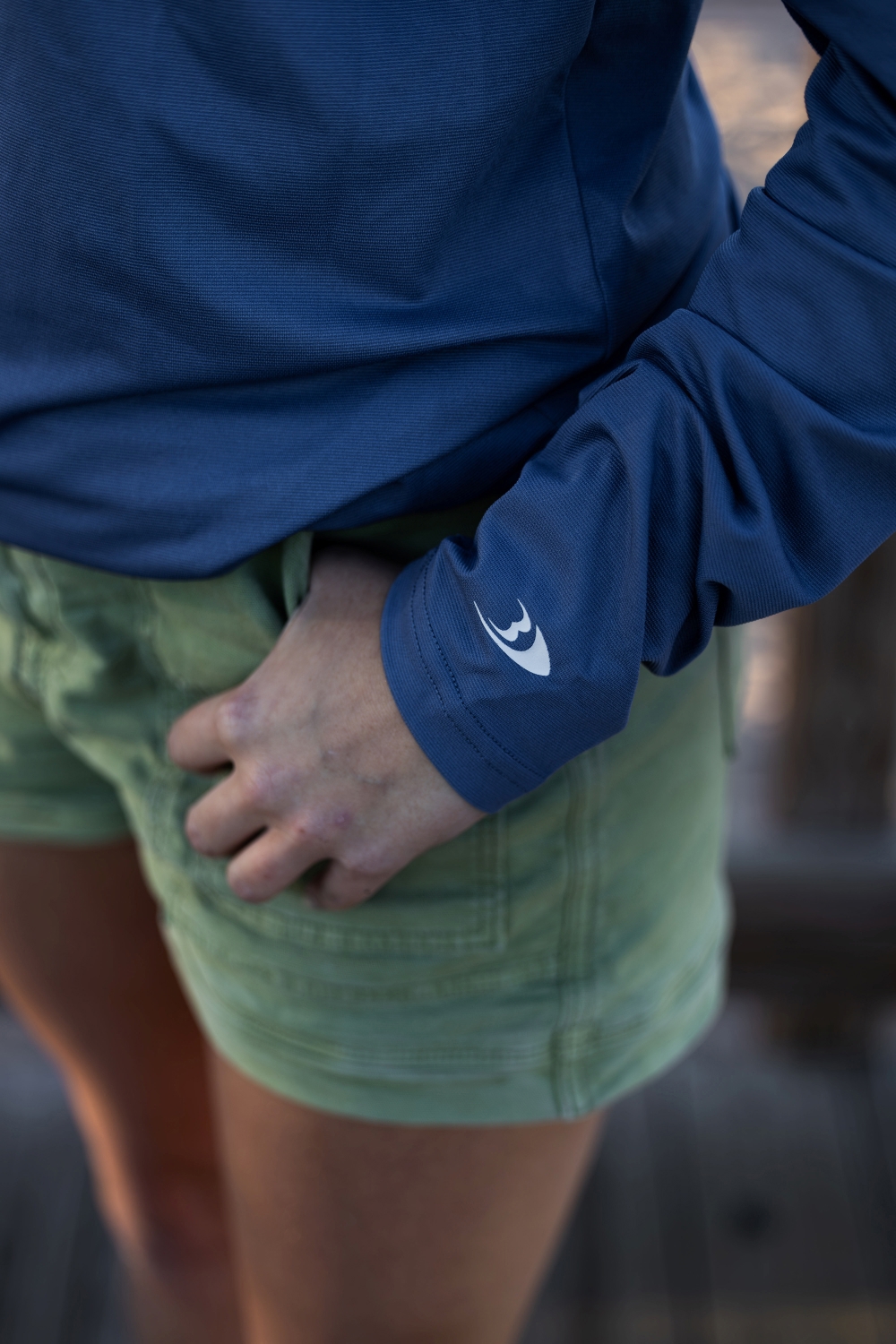 Swift Sun Hoodie - Navy | Lund Boats Gear