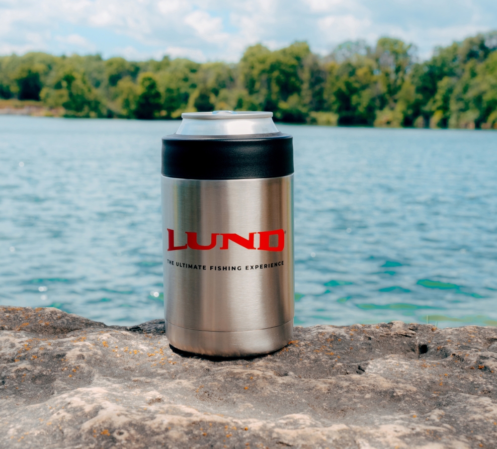 Lund Stainless Can Cooler | Lund Boats Gear