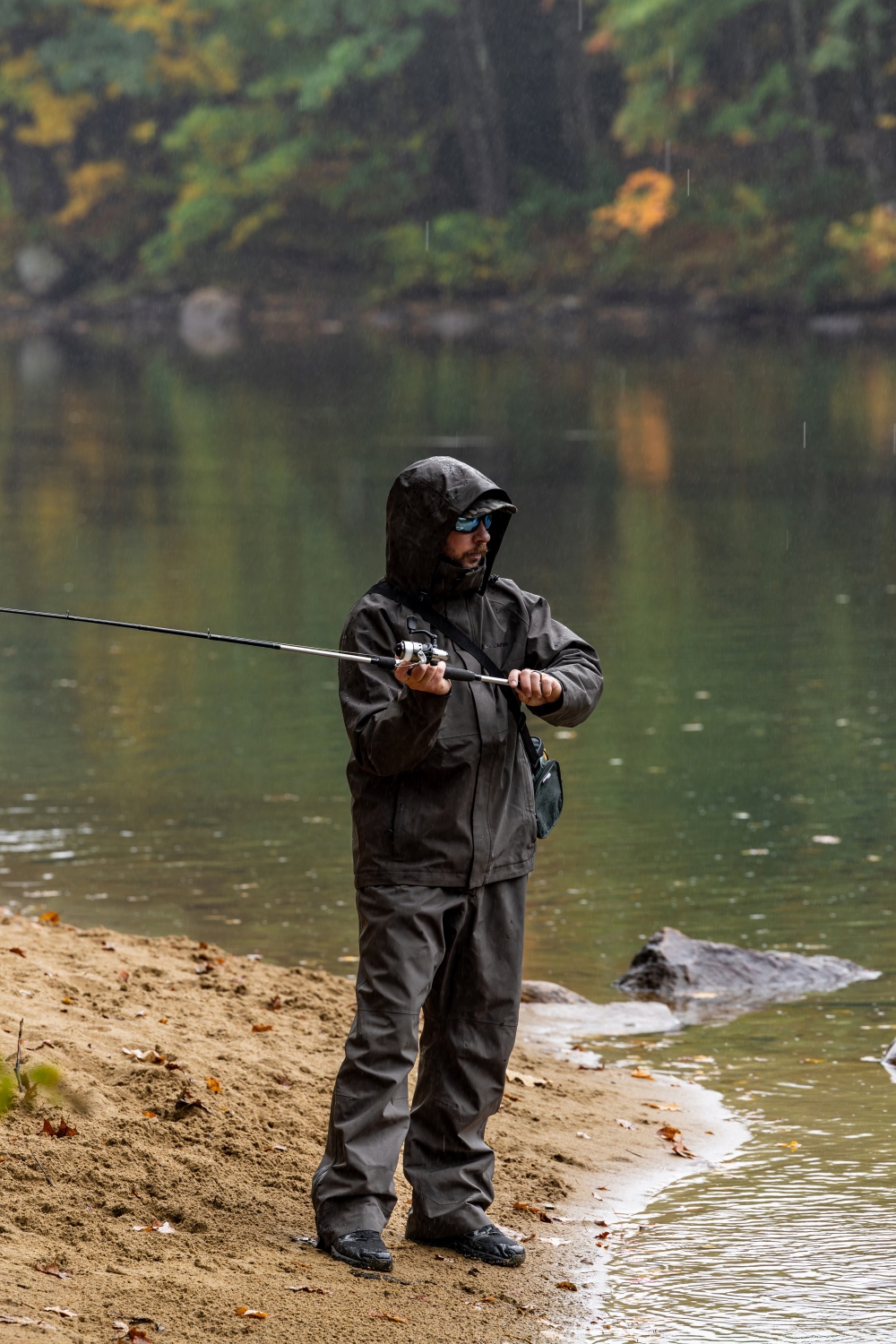 Rage Rain Bib - Stealth | Lund Boats Gear