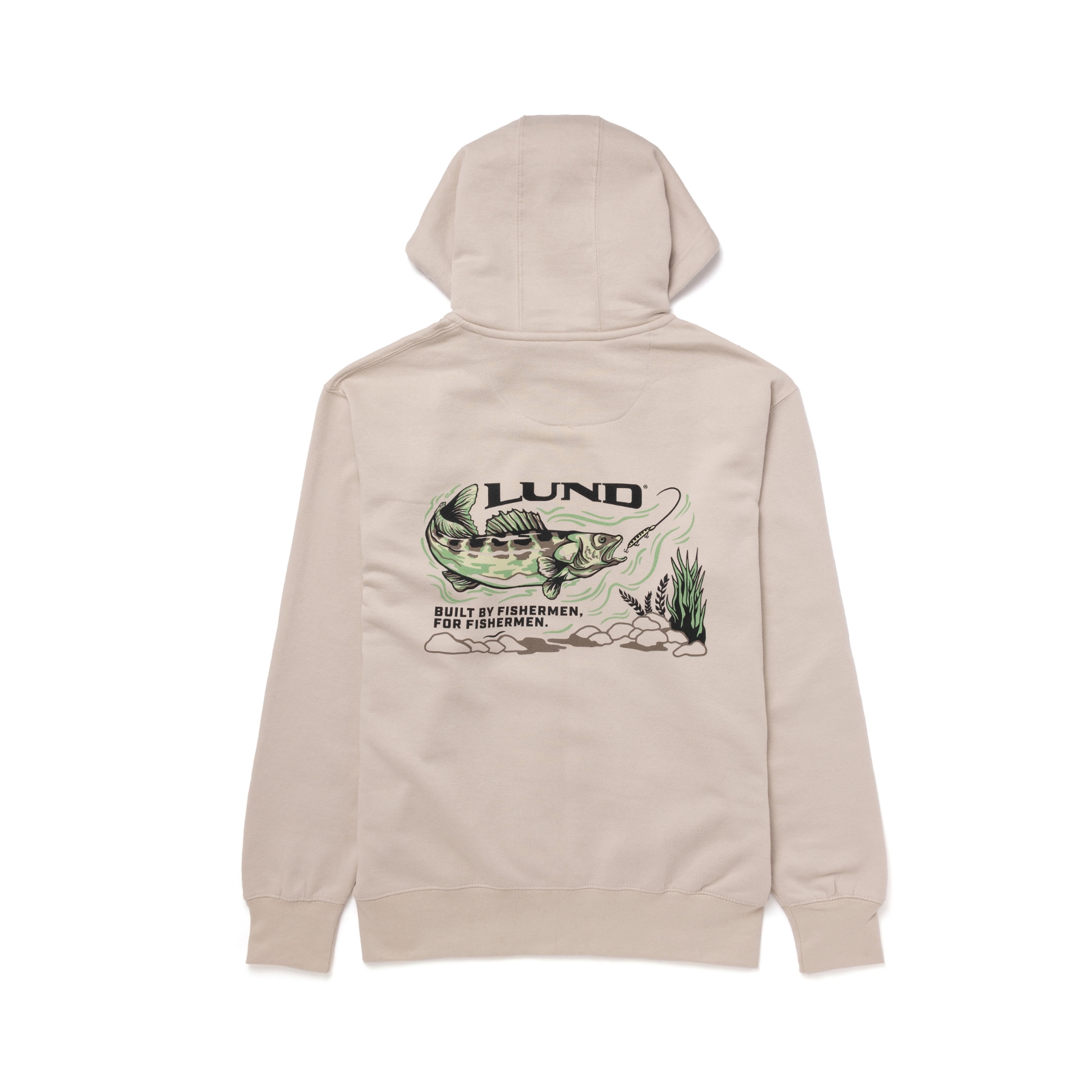 Fishing Hoodie - Bone | Lund Boats Gear